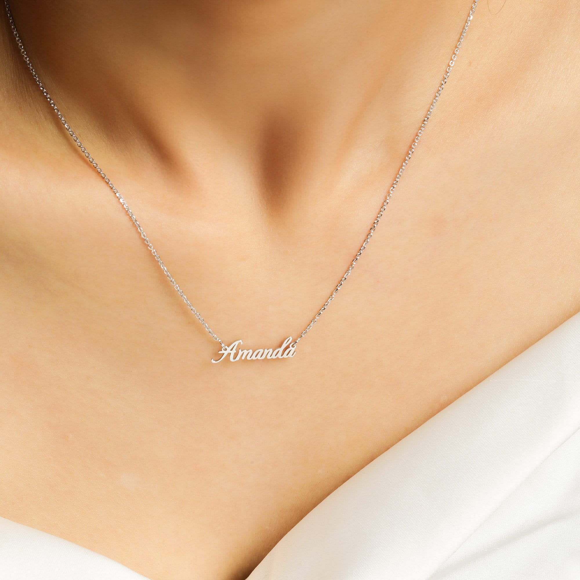 Script Gold Necklace | Aurum Lab